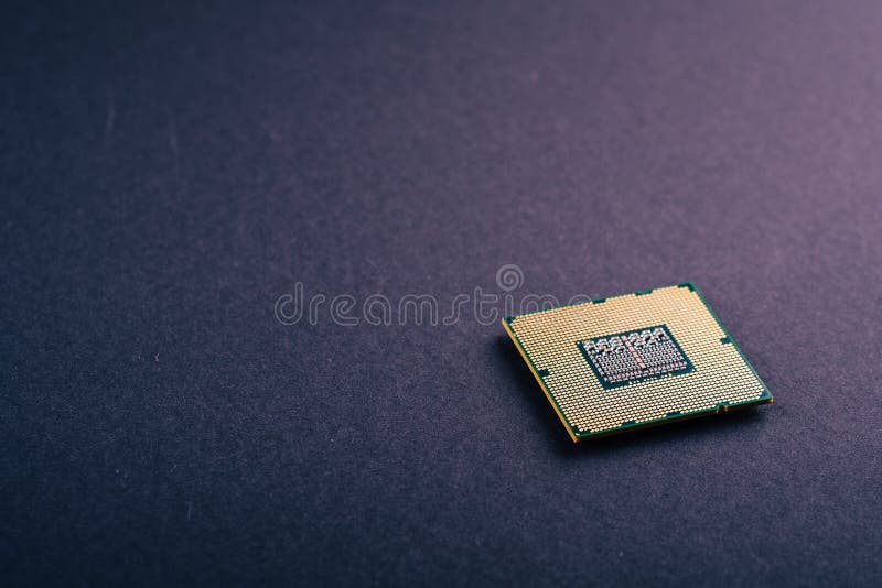 CPU Processor Chip Computer Texture Close Up Stock Photo - Image of ...