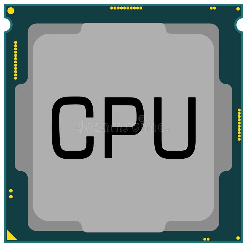 Cpu Processor Intel Core Chip Hardware for Computer Pc Motherboard ...