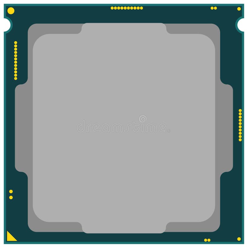 Cpu Processor Intel Core Chip Hardware for Computer Pc Motherboard ...