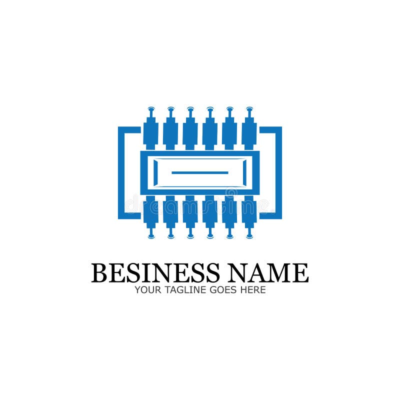 Cpu Processor Line Vector Icon For Websites And Mobile Flat Design Mini Cpu Icon Flat Style