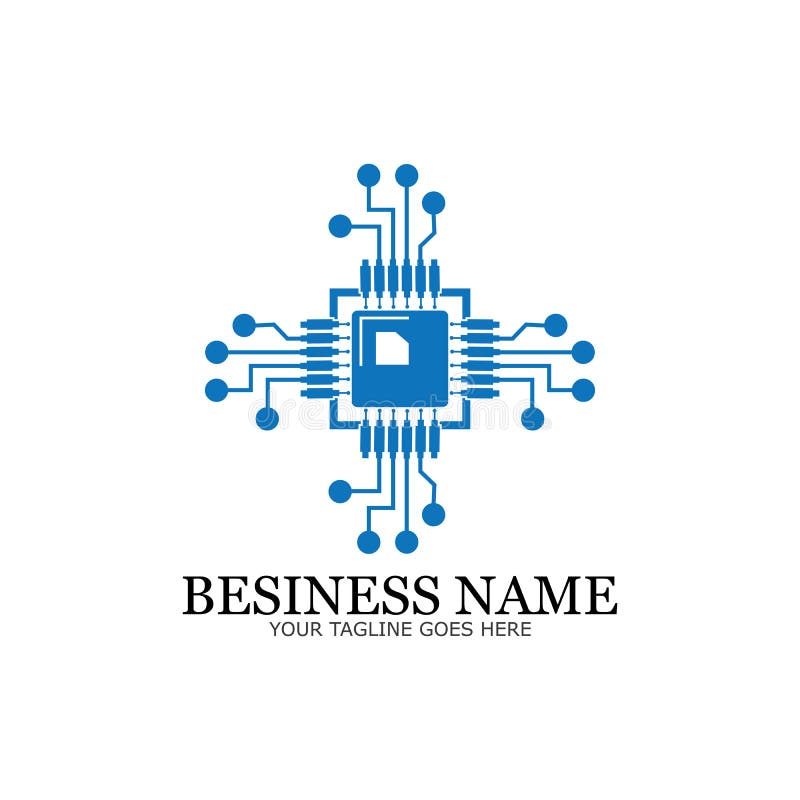 Basic logo for a company stock vector. Illustration of artistic - 113243363