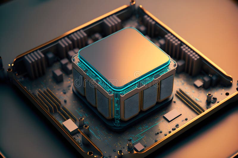 CPU Processor with Modern Futuristic Technology Appearance. Neural ... CPU Processor with Modern Futuristic Technology Appearance. Neural ...