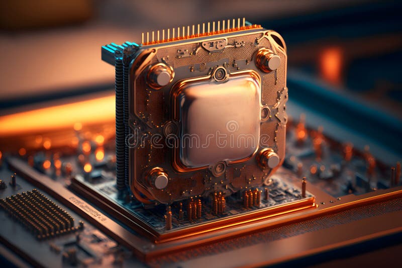 CPU Processor with Modern Futuristic Technology Appearance. Neural ... CPU Processor with Modern Futuristic Technology Appearance. Neural ...