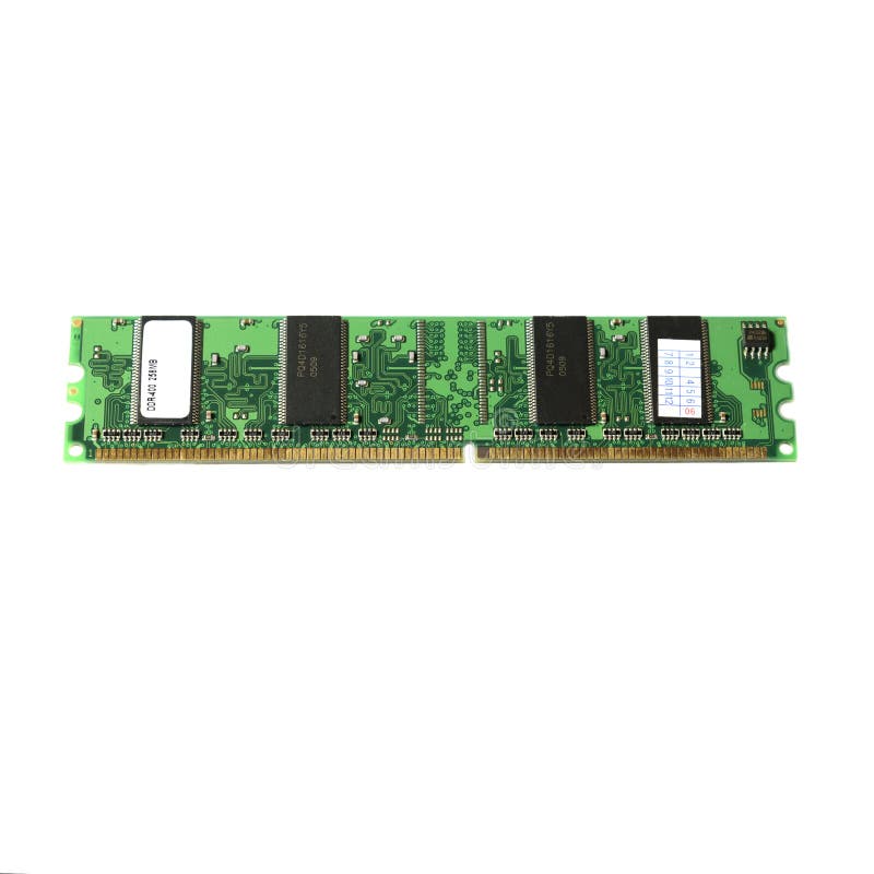 CPU Ram Random Access Memory DDR2 for Personal Computer Stock Photo ...