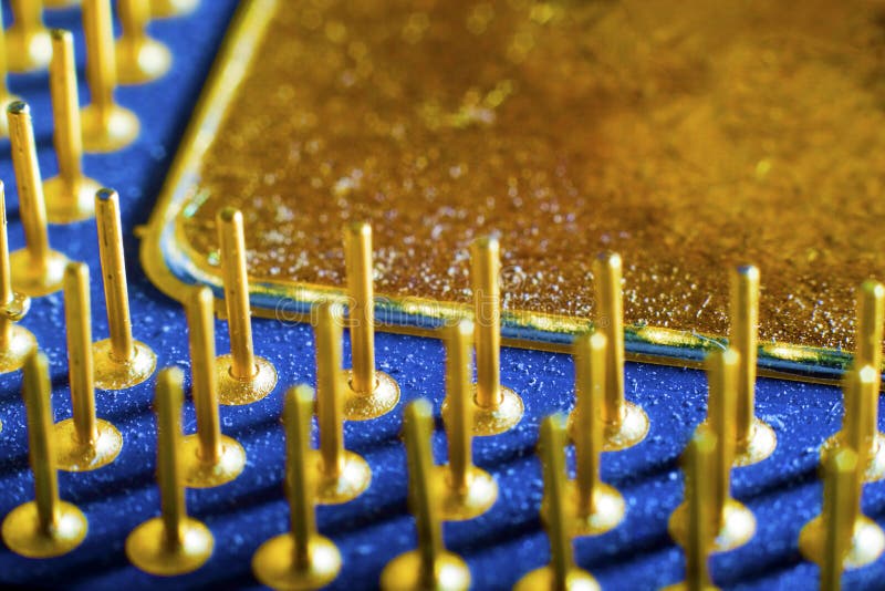 CPU Retro Macro stock photo. Image of copyspace, bokeh - 186339330