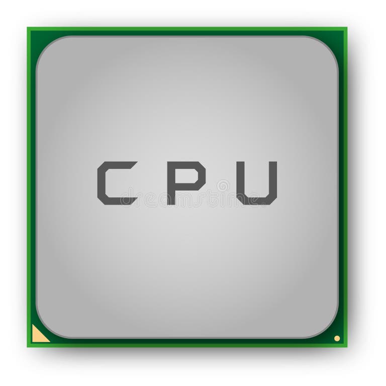 Cpu stock vector. Illustration of processors, server - 95411264