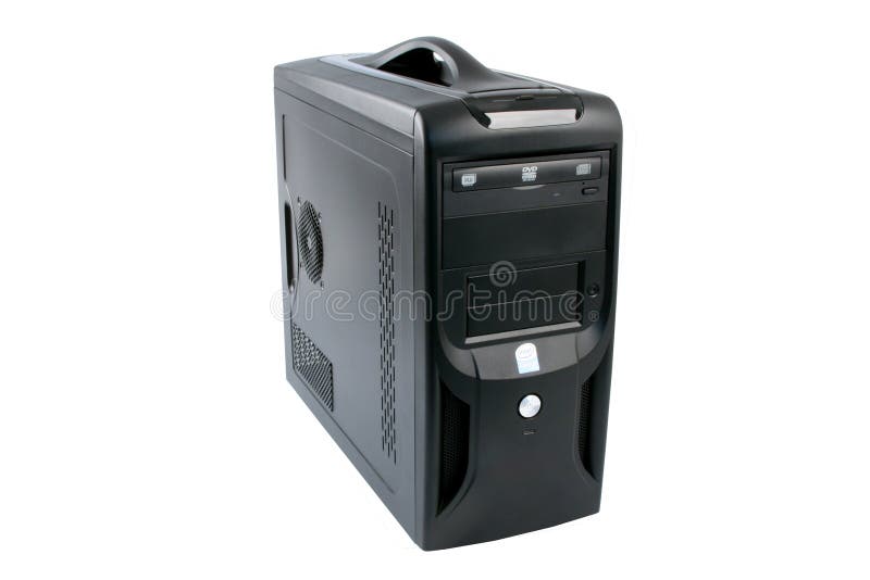 CPU Tower stock photo. Image of chip, hardware, connectivity - 6601878