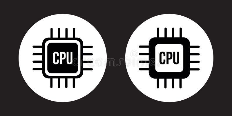 Cpu vector icon set stock illustration. Illustration of graphic - 341958913 Cpu vector icon set stock illustration. Illustration of graphic - 341958913
