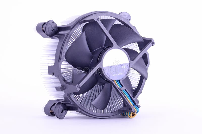 Cpu-ventilator stock afbeelding. Image of bewerker, koel - 33111677