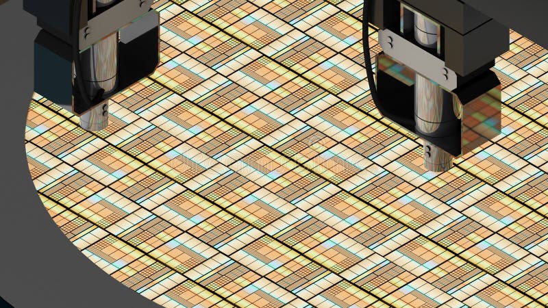 CPU Wafer Technology,central Processing Unit,working Processing ...