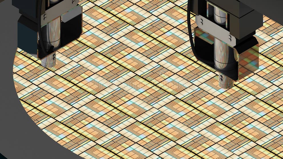 CPU Wafer Technology,central Processing Unit,working Processing ...