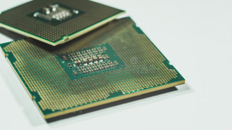Cpu white background stock footage. Video of hardware - 235778906