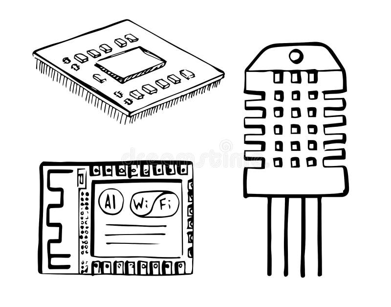Silicon Sensor Stock Illustrations – 238 Silicon Sensor Stock ...