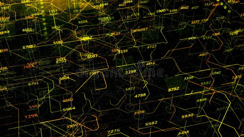 CPU Yellow and Black Circuit Board in Motion, Seamless Loop. Animation ... CPU Yellow and Black Circuit Board in Motion, Seamless Loop. Animation ...