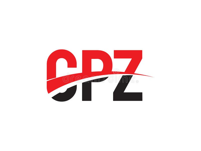 CPZ Letter Initial Logo Design Vector Illustration Stock Vector ...