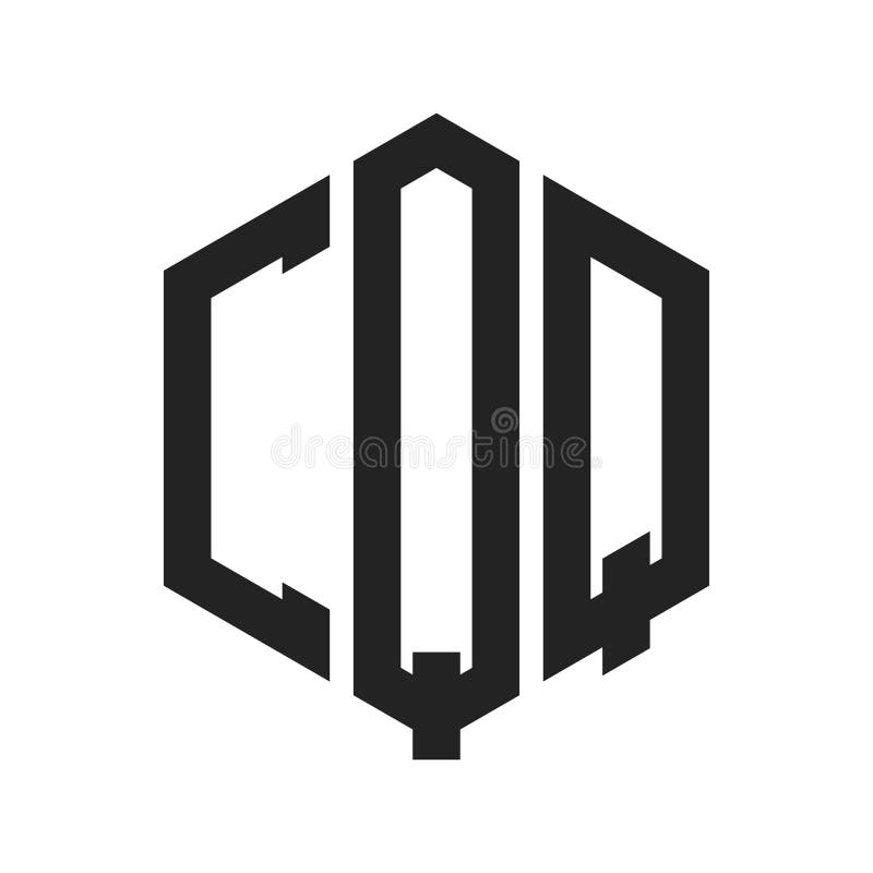 CQQ Logo Design. Initial Letter CQQ Monogram Logo Using Hexagon Shape ...