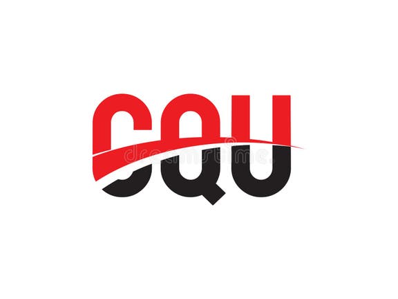 CQU Letter Initial Logo Design Vector Illustration Stock Vector ...