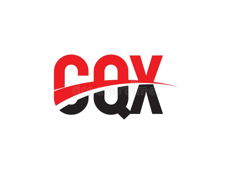 CQX Letter Initial Logo Design Vector Illustration Stock Vector ...