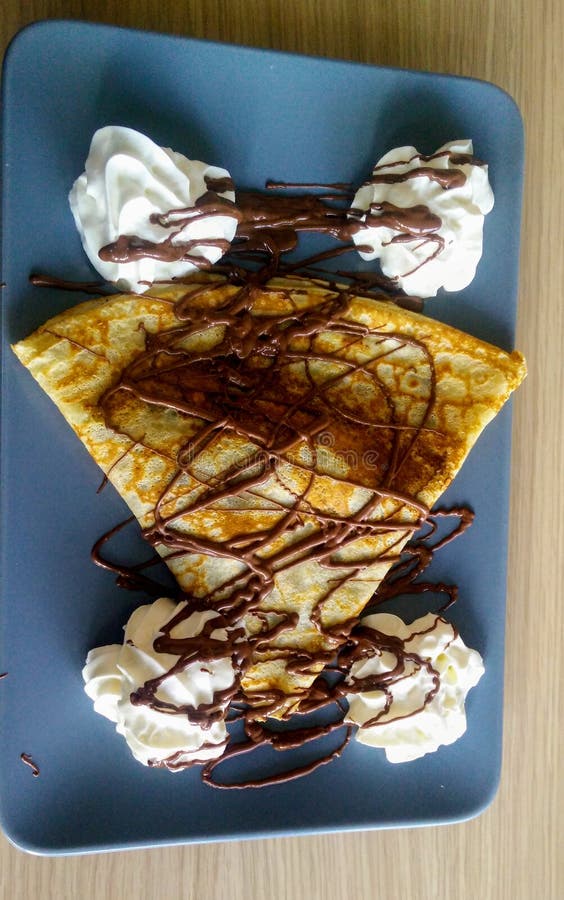 Pancakes Kinder Surprise with Chocobons Stock Image - Image of surprise ...