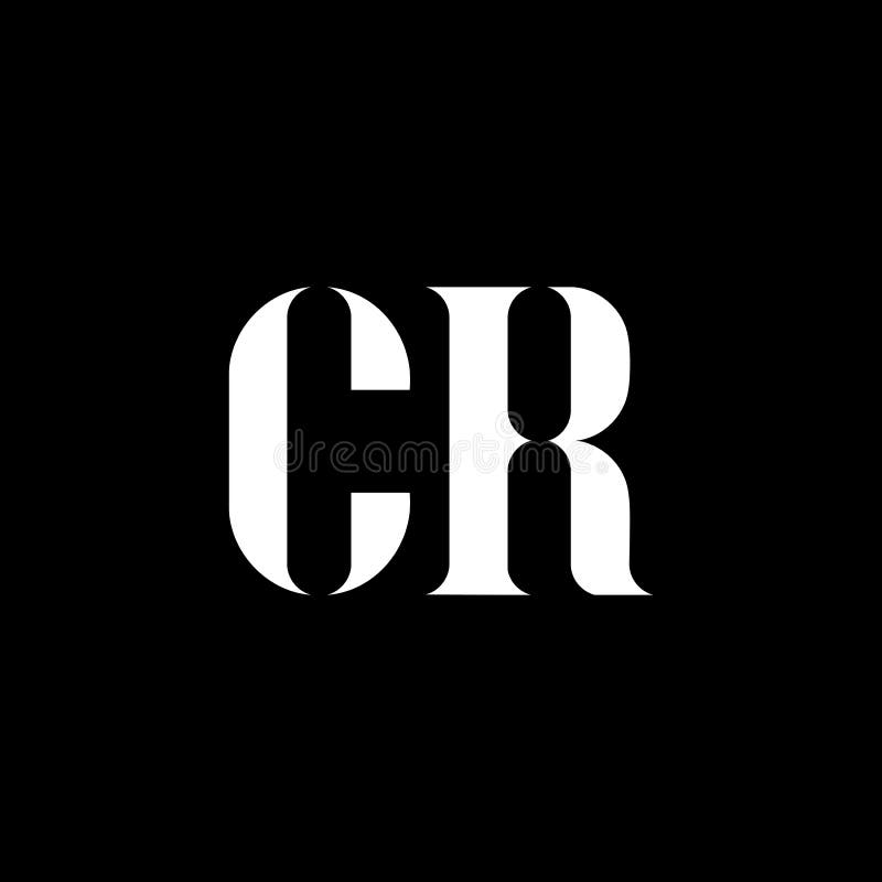 Cr C R Letter Logo Design Stock Illustrations – 180 Cr C R Letter Logo ...