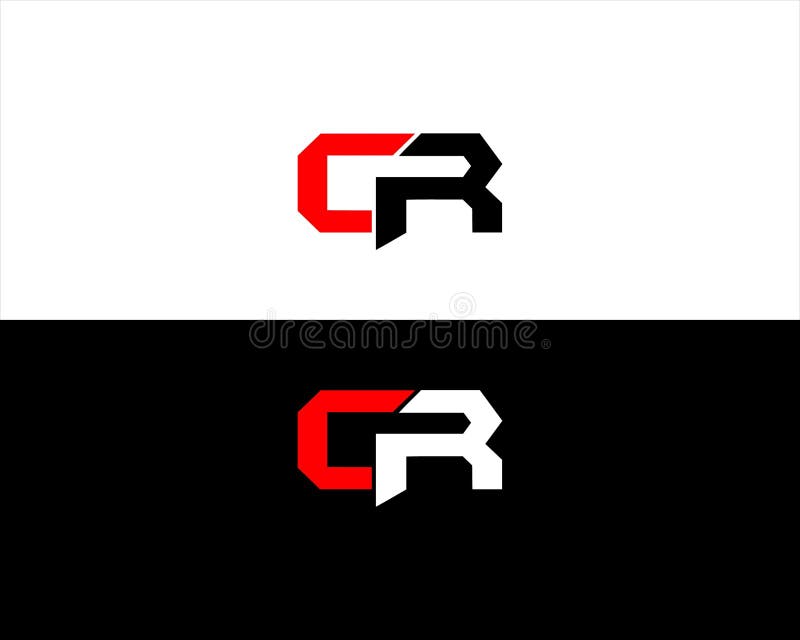 CR Logo Icon Vector stock vector. Illustration of business - 270377413