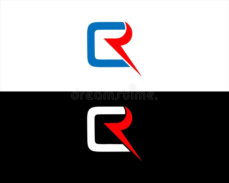CR Logo Icon Vector stock vector. Illustration of business - 270377414