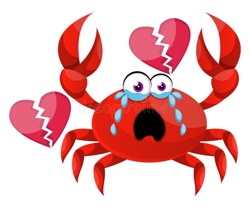 Crab Heart Idea Vector Logotype. Seafood Love Creative Icon Logo Symbol ...