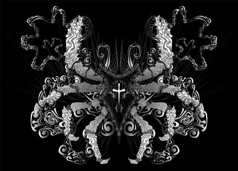 Crab Claw Shield stock vector. Illustration of legs, drawing - 5534820