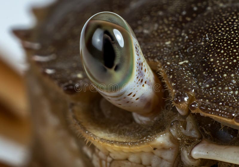 Crab Eye Macro stock illustration. Illustration of arthropod - 372709940