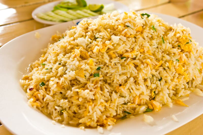 Yang Chow Chinese Fried Rice Stock Photo - Image of crab, carrot: 14252260