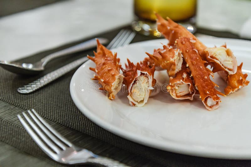 Crab Legs with Shell. stock photo. Image of gourmet, closeup - 68965344