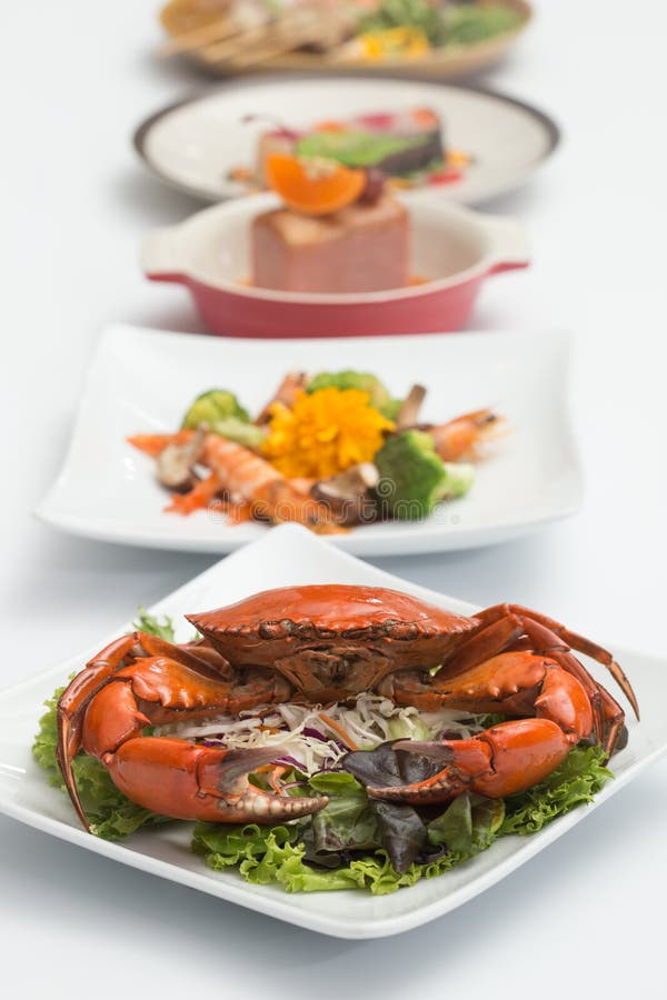 Crab and many food stock photo. Image of honey, meat - 78561288