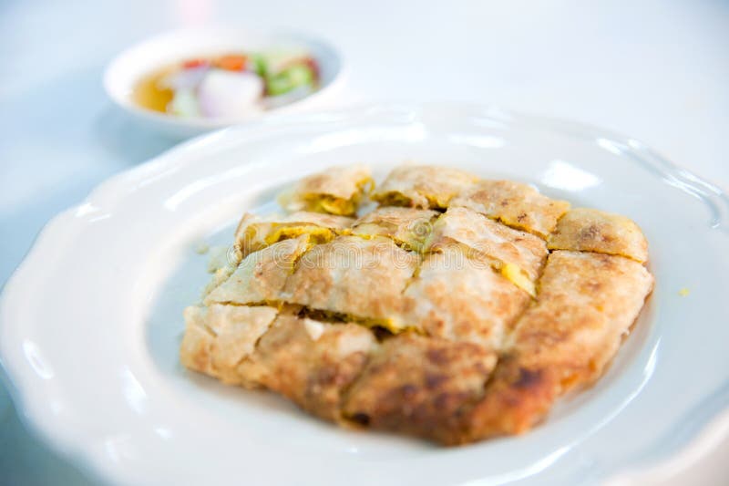 Crab Mataba. Kind of Muslim and Indian Food Stock Image - Image of ...