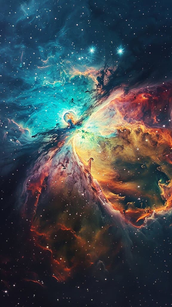 The Crab Nebula Displaying Remnants of a Supernova Explosion Stock ...