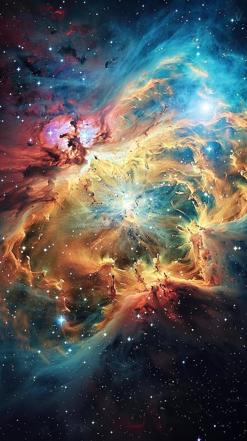 The Crab Nebula Displaying Remnants of a Supernova Explosion Stock ...