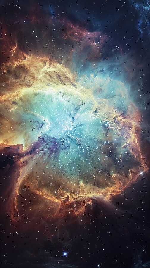 The Crab Nebula Displaying Remnants of a Supernova Explosion Stock ...