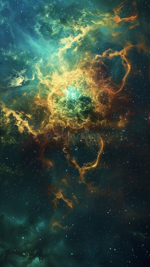 The Crab Nebula Displaying Remnants of a Supernova Explosion Stock ...