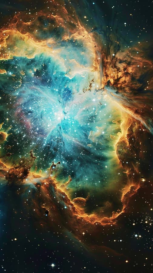 The Crab Nebula Displaying Remnants of a Supernova Explosion Stock ...