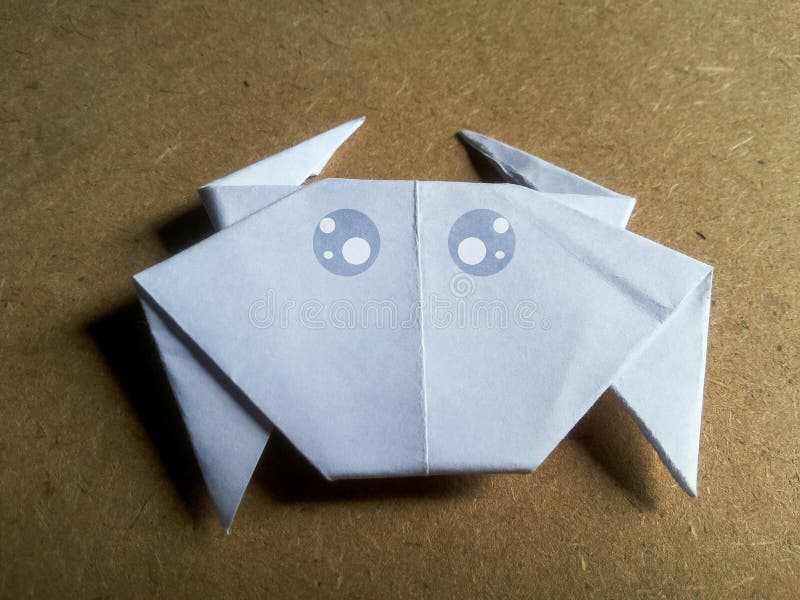 Crab paper stock photo. Image of animal, decorative, craft - 80926662