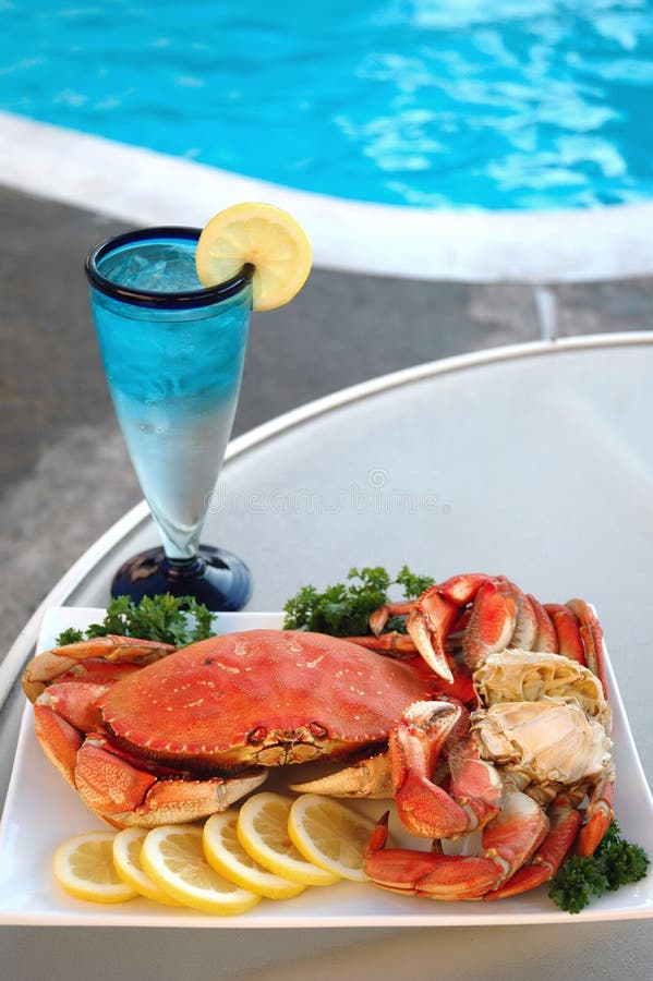 Crab by Pool stock photo. Image of shellfish, nutritious - 983414
