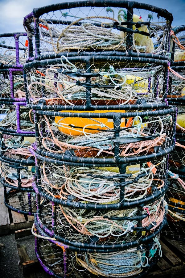Crab Pots for Crabbing stock photo. Image of hard, crabbing - 27596574