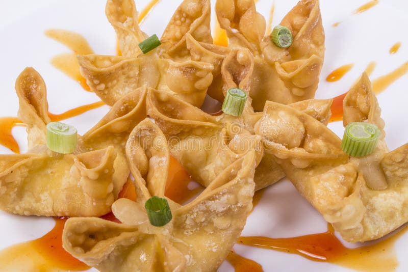Crab Rangoon stock image. Image of garlic, meal, prepared - 63472915