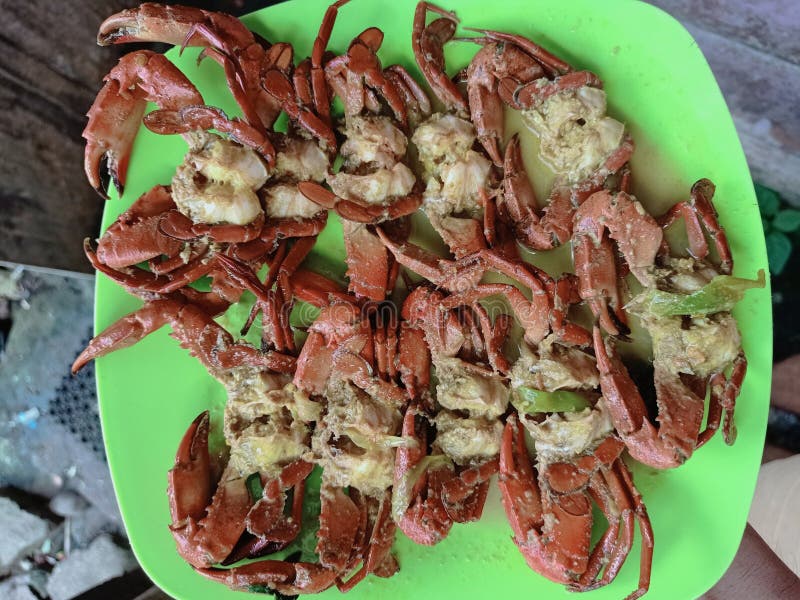 Crab Seafood that Has a High Protein Content Stock Photo - Image of ...