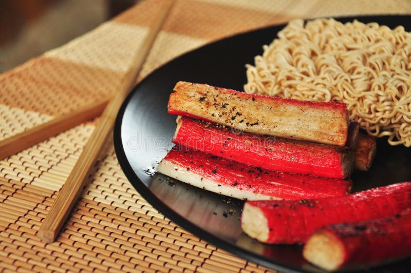 Crab sticks stock image. Image of food, diet, frozen - 29844347