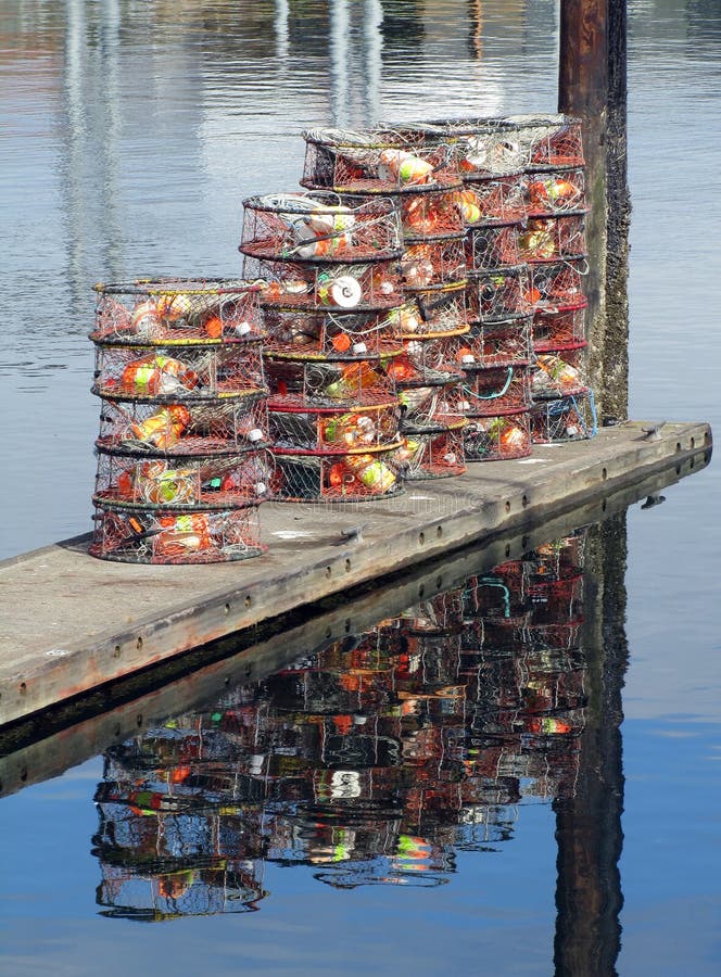 Maine lobster pound shack stock image. Image of fish - 51832601