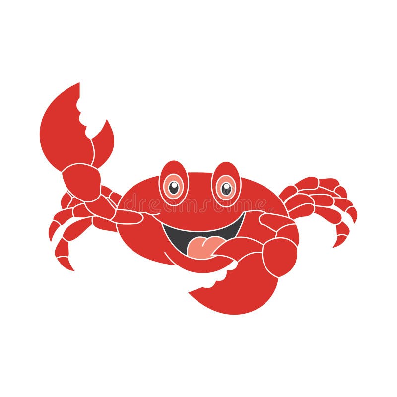 Crab Vector Illustration Design Icon Stock Vector - Illustration of ...