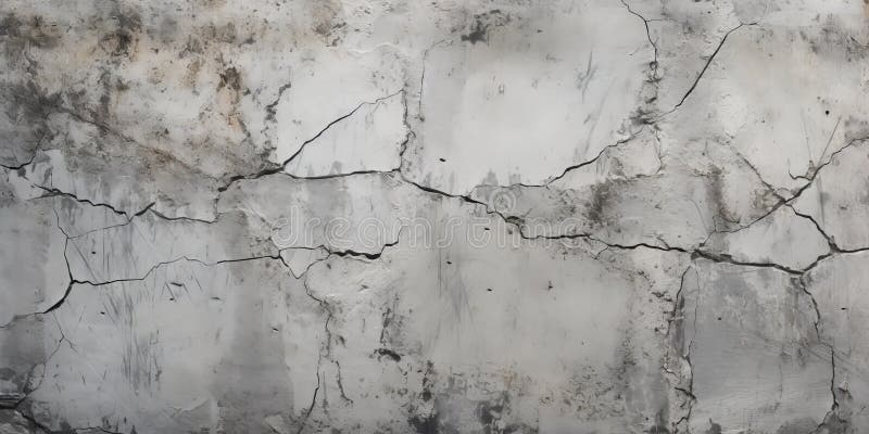 Crack Concrete Wall Background Stock Illustration - Illustration of ...