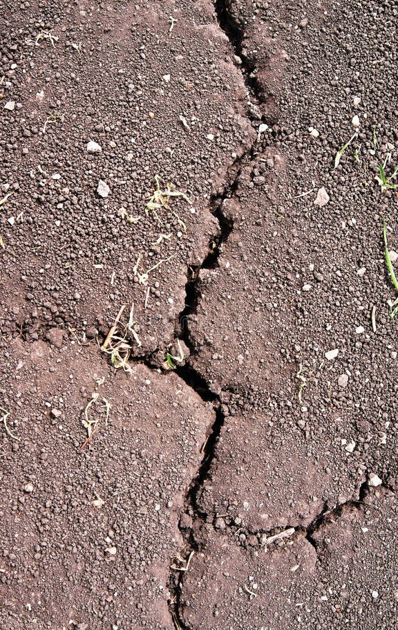 Crack on dry ground stock photo. Image of breakdown, crack - 19626504