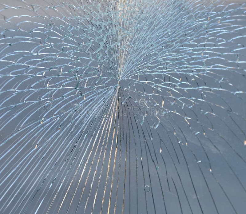 Crack in glass. stock image. Image of deformation, damage - 41959687