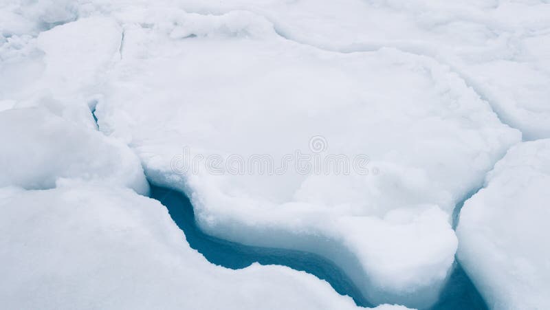 Crack in Ice stock image. Image of freezing, white, break - 50195701